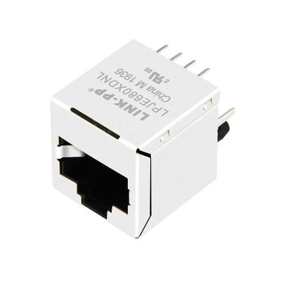 Cina LPJE680XDNL senza LED Verticale 8P8C RJ45 Jack senza magneti integrati in vendita