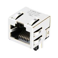 China LPJE101CNL Side Entry Pcb Connector Shielded RJ45 Modular Jacks for sale
