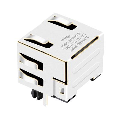 China LPJE101CNL Conector de entrada lateral de PCB protetor RJ45 Jacks modulares à venda