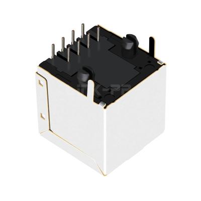 China LPJE680DNL zonder LED 8P8C Verticale RJ45 modulaire aansluiting zonder geïntegreerde magneten Te koop