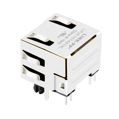 Cina Tab Up Verde/Giallo&Verde LED 1X1 Port Ethernet RJ45 Jack senza magneti integrati in vendita
