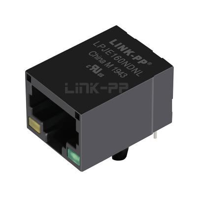 Cina LPJE160NDNL 1X1 Port RJ45 Jack modulare senza magnetismo integrato in vendita
