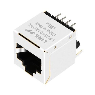 Cina LPJE601XDNL RJ45 Jack modulare verticale 8P8C senza trasformatore magnetico senza led in vendita