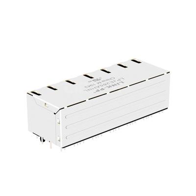 Cina LPJE265AHNL Verde/Giallo LED 2X6 Port RJ45 Jack modulare senza magneti integrati in vendita