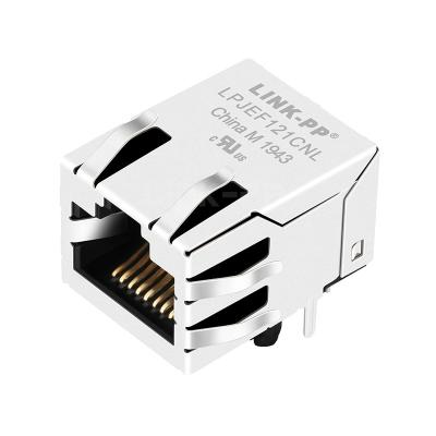 Cina LPJEF121CNL Tab UP senza LED 1X1 Port RJ45 Jack modulare senza magneti integrati in vendita