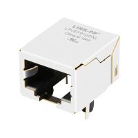 China LPJEF910DNL Without Led Side Entry Pcb Panel Mount RJ45 Jack Without Integrated Magnetics for sale