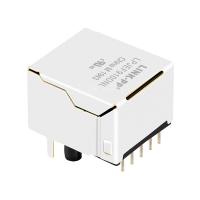 China LPJEF910DNL Without Led Side Entry Pcb Panel Mount RJ45 Jack Without Integrated Magnetics for sale