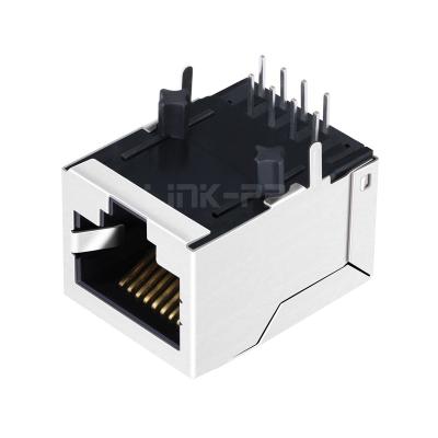 Cina LPJE1606DNL Tab Down senza LED 1X1 Port RJ45 Jack modulare senza magneti integrati in vendita