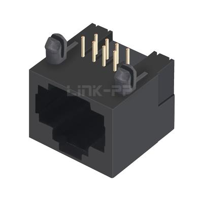 China LPJE101NNL Without LED 1X1 Port RJ45 Jack Tab UP Without Integrated Magnetics for sale