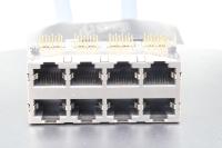 China LPJE308CNL RJ45 2x4 Pcb Jack Without Magnetics Transformer Without LEDs for sale