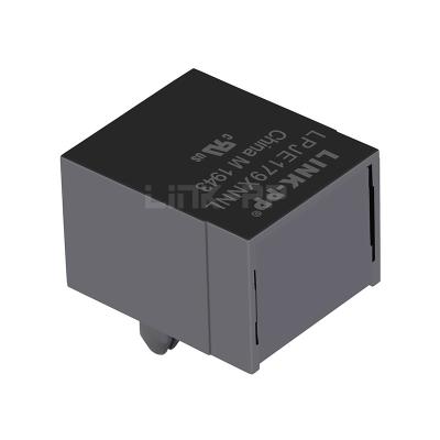 中国 LPJE179XNNL LEDなし 1X1ポート 6p6c RJ11 ジャックタブダウン 組み込み磁体なし 販売のため