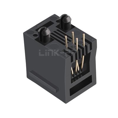 中国 WE 615004144021 互換LINK-PP LPJE614NNL タブアップ 無LED 1X1ポート 4P4C RJ11 モジュール式コネクタ 販売のため