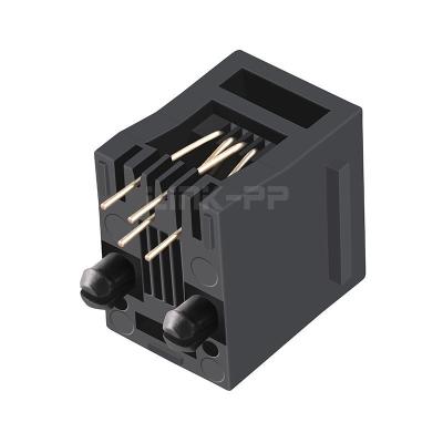 中国 WE 615004144021 互換LINK-PP LPJE614NNL タブアップ 無LED 1X1ポート 4P4C RJ11 モジュール式コネクタ 販売のため