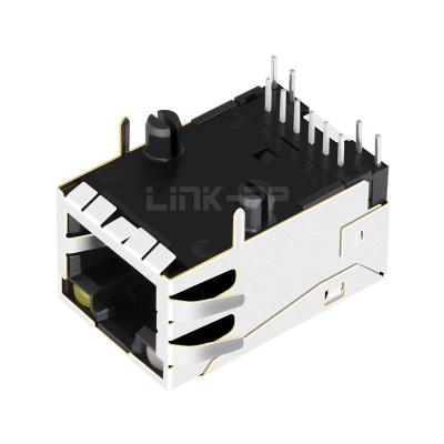 Cina LPJ2011KONL 100 Base-T RJ45 Jack con trasformer Tab Up Orange&Green/Yellow Leds in vendita