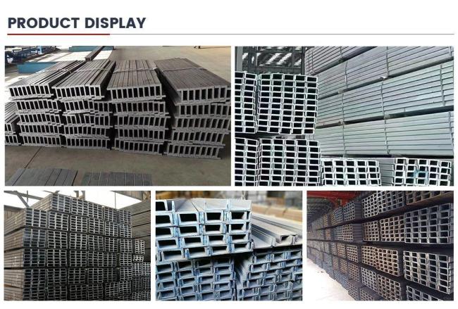 Q235B Channel Steel U-Shaped Steel Bridge Building Curtain Wall Steel Structure C Channel Beam