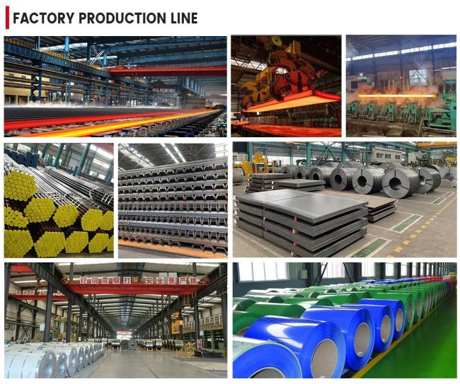 HRB400 HRB500 Hrb500e Deformed Steel Rebar Round Bar Construction Reinforcing Iron Metal Corrugated Deformed Bar