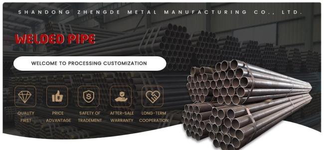 Q195 Q215 Q345 Longitudinal Welded Pipe / Spiral Welded Pipe DN80 DN100 DN200 Large Diameter Welded Steel Pipe Factory Price