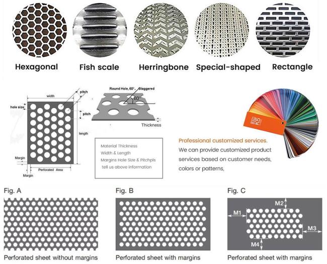 Audio Speaker 1m*2m 1.22m*2.44m 1.5mm 2.0mm Manufacturer Price Perforated Mesh