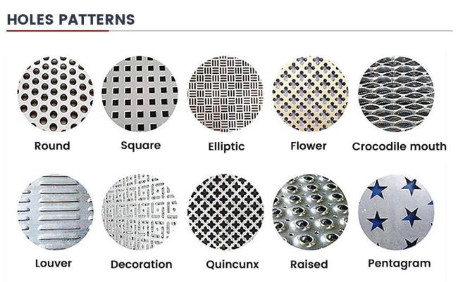 Audio Speaker 1m*2m 1.22m*2.44m 1.5mm 2.0mm Manufacturer Price Perforated Mesh