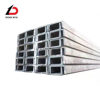 Quality Custom Cycle 7-15 Days Q235B Channel Steel U-Shaped Steel Bridge Building for sale