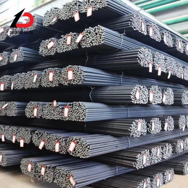 Quality 9m 12m Diameter HRB400 Hot Rolled Steel Rebar for Bridge Construction Custom for sale