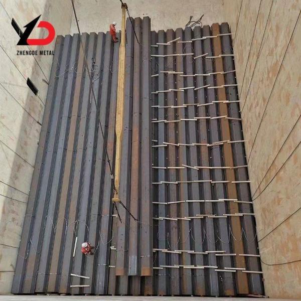Quality SS400 S235jrg1 Yaw-Ten50 Steel Sheet Pile For Flood Protector for sale