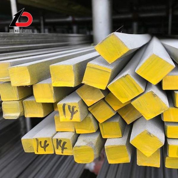 Barras de aço quadradas de alta qualidade Ss400 Q235 Q345 20crmo 40cr Barras de aço quadradas laminadas a quente Preço da fábrica