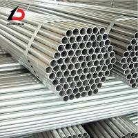 China Galvanized Steel Pipe ASTM A500 Z275 Zinc Coated Welded Steel Tube for Construction for sale