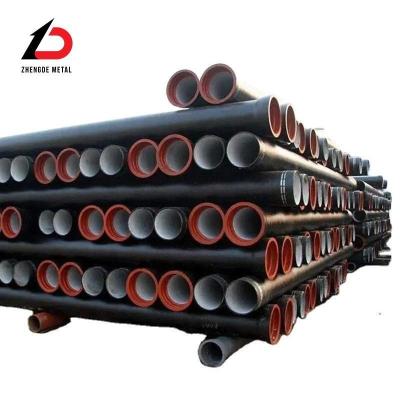China Large-Scale Factory of Ductile Iron Pipe Manufacturer Price ISO2531, En545, En598 Customized Size Hight Quality Ductile Iron Pipe for Water Supply Project for sale