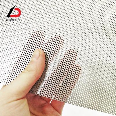 China Audio Speaker 1m X 2m 1.22m X 2.44m Metal Perforated Mesh 1.5mm 2.0mm for sale