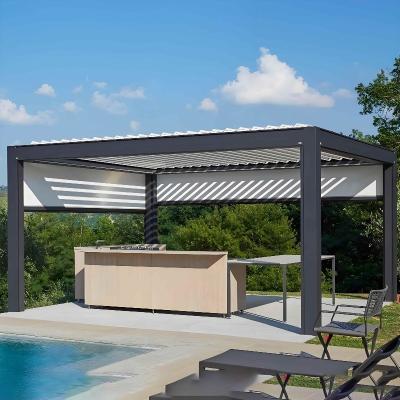 China Aluminum Louvre Gazebo: Customizable Comfort for Your Outdoor Space for sale