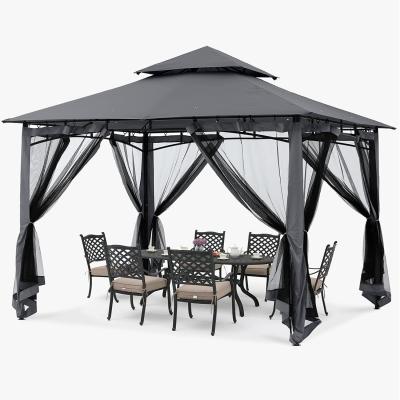 China Elegante Metall-Gazebos mit einziehbaren Dächen - Ihre perfekte Oase im Freien zu verkaufen