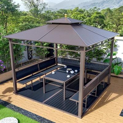 China Aluminum Alloy Hard-Top Pavilions: Structural Innovations, Sound Insulation, and Outdoor Pairings for sale