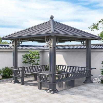 Китай Алюминиевая твердая крыша беседки: повысить уровень жизни на открытом воздухе продается