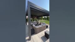 Trasforma il tuo spazio esterno pergola in alluminio con eleganza e durabilità