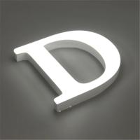 China Customized Size LED Frontlit Sign Stainless Steel Waterproof RoHS 12V for sale