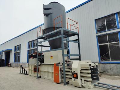 China Hydraulic Waste Automatic Horizontal Baler 120T Recycling Paper Bales Baler for sale