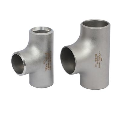 China Welding Seamless tee Steel Pipe Fittings OEM Precision Engineered to Ensure Leak Tight Pipeline Connections for sale