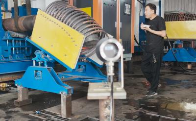 China Hot Forming Elbow Machine Semi automatic Operation Mode Perfect Solution for Precision Metal Forming Applications for sale