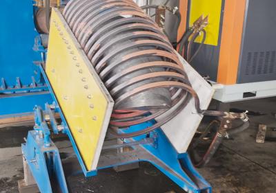 China 5KW Elbow Forming Machine Featuring Intermediate Frequency Induction Heating and Pipe Diameter Range DN15 DN600 Optimized for Pipe Elbow for sale