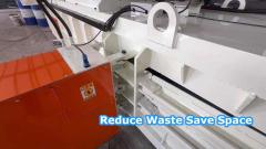Universal Hydraulic Baling Press for Efficient Recycling