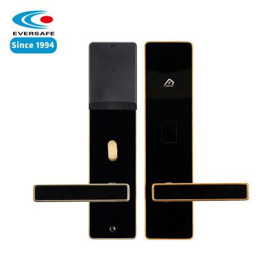China New Design Premium With Certain Fire - Resistant Performance Smart Hotel Lock Rfid High - Security Swipe - Card Hotel Lock for sale