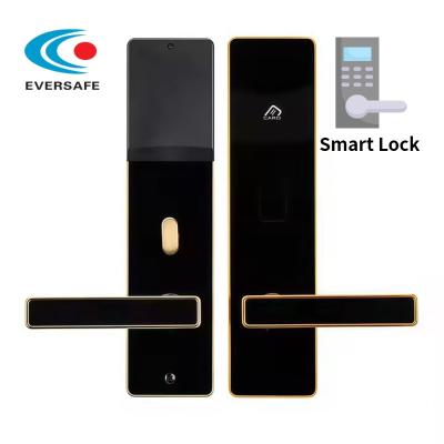 China New Arrivals C-level Lock Cylinder Keyless Entry System Smart Handle Door for Highrise Building Access Control for sale