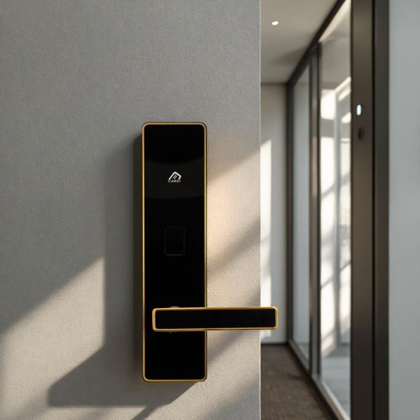 Quality Stainless Steel Tri Proof Material Hotel Smart Locks With Free Software System for sale