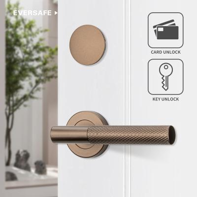 China Hot Products RFID Card Technology Electronic Door Lock For Hotels With Electronic Card Door Lock System for sale
