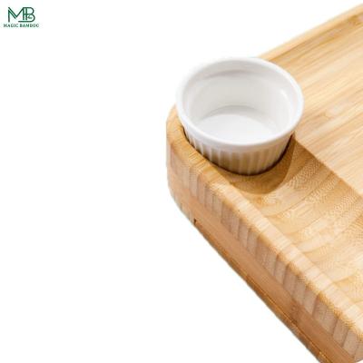 Cina Tabella di formaggio di bambù con cassetto del coltello in vendita