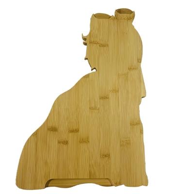 Cina Tavola da taglio in bambù di forma creativa, regalo perfetto per gli amanti del cibo. in vendita