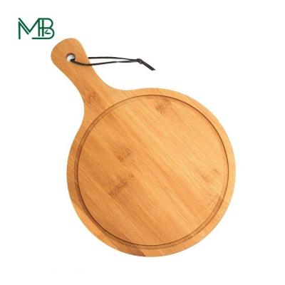 Cina 2023 Bamboo Pizza Cutting Board personalizzare le dimensioni e il materiale sostenibile per le grandi pizze in vendita