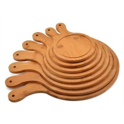 Cina 2023 Bamboo Pizza Cutting Board personalizzare le dimensioni e il materiale sostenibile per le grandi pizze in vendita