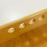 China Customized Kitchen Tableware Rectangular Square Bamboo Serving Tray for sale